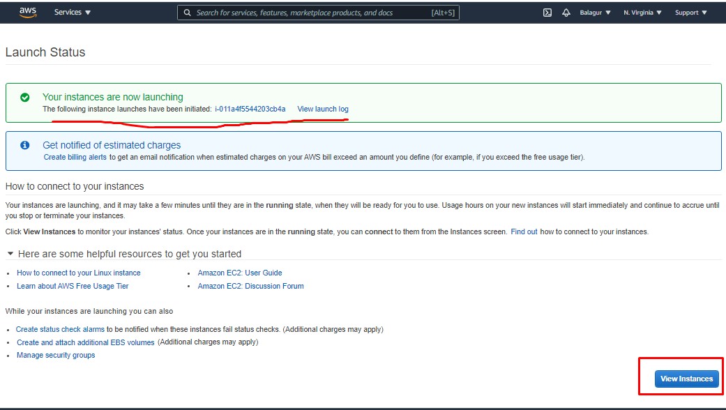 How To Create Amazon EC2 Instances Step by Step tutorial