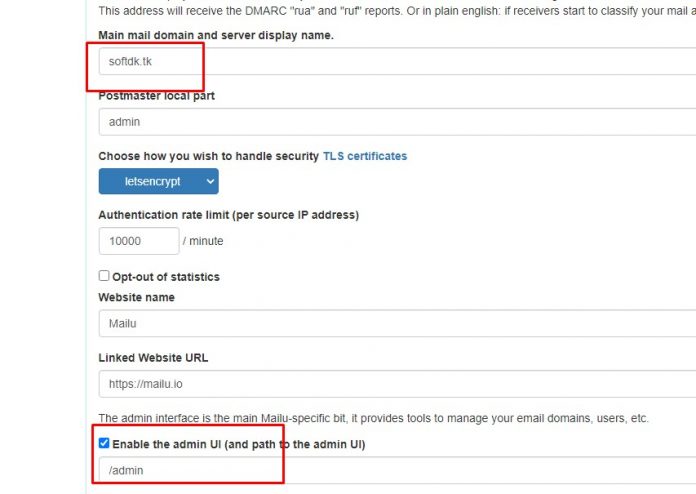 How To Install Mailu Mail Server On Ubuntu 20.04